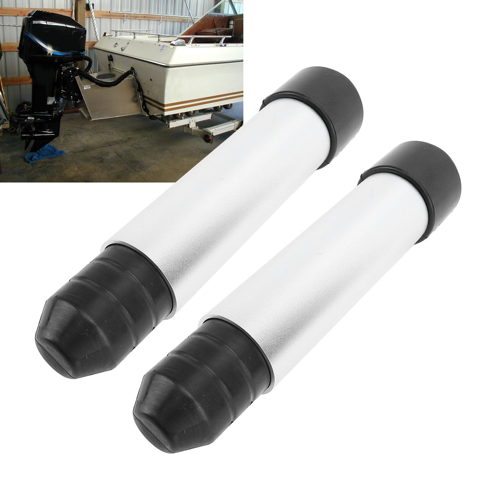 Outboard Motor Lock 2PCS Aluminum Alloy Outboard Transom Saver With ...
