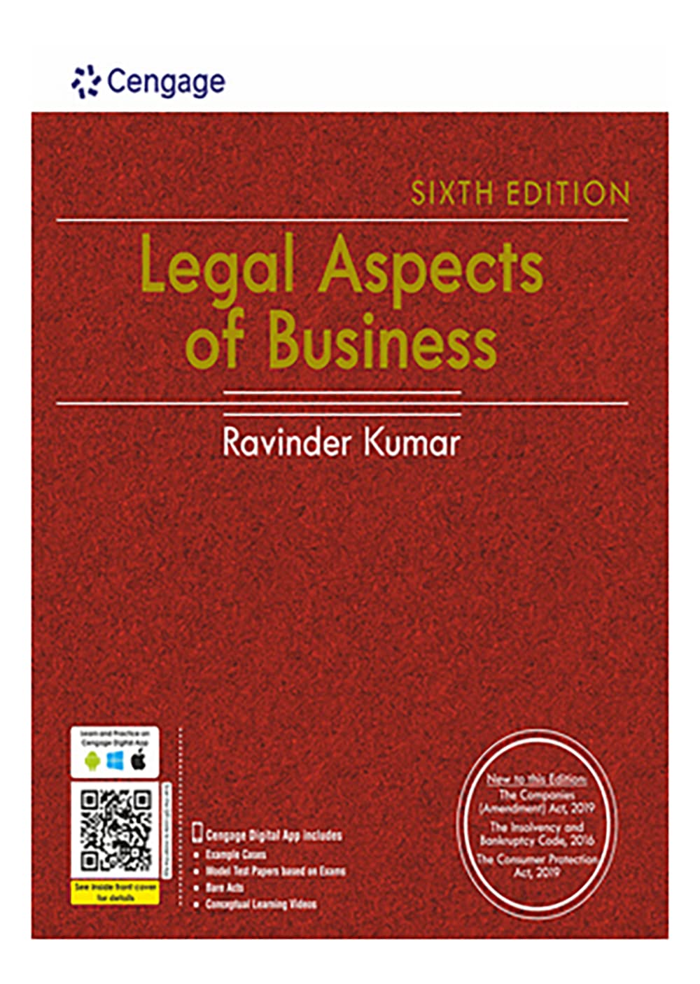 Cengage Learning Methods of Legal Aspects of Business, 6th Edition ...