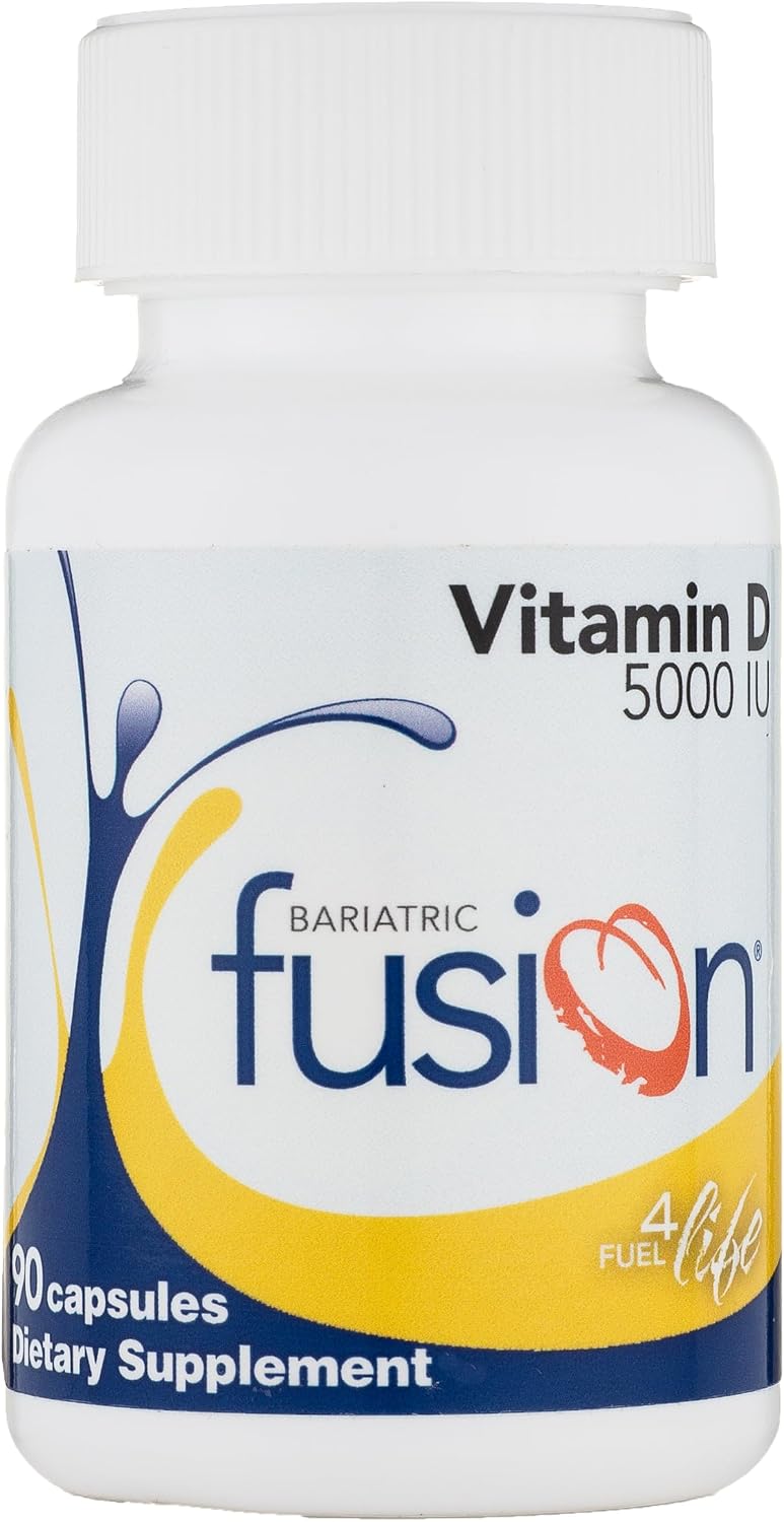 Amazon.com: Bariatric Fusion Vitamin D3 5000 IU | Easy to Swallow ...