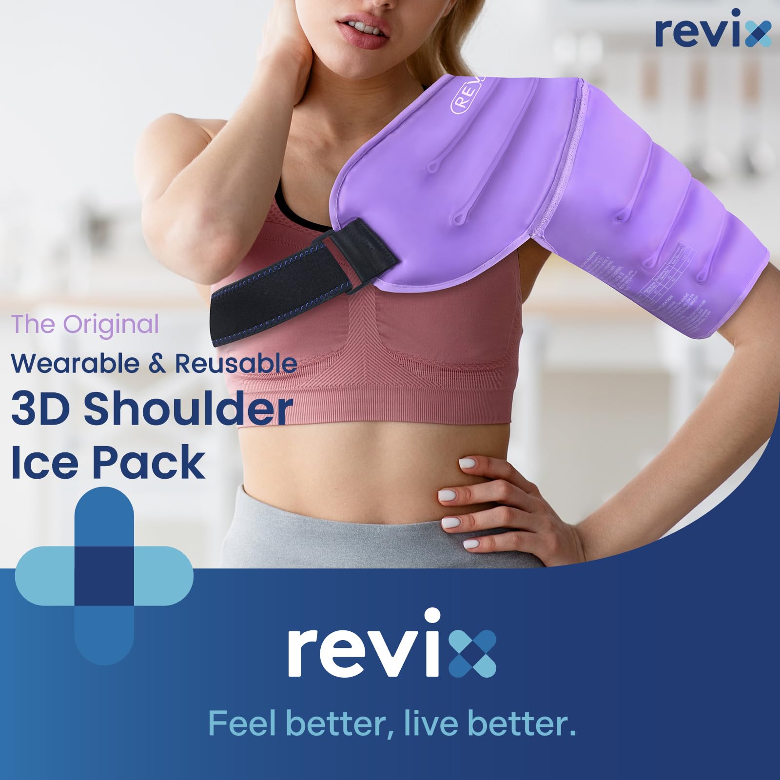 Snapklik.com : 3D Sewing Shoulder Ice Pack For Rotator Cuff, Hot And ...
