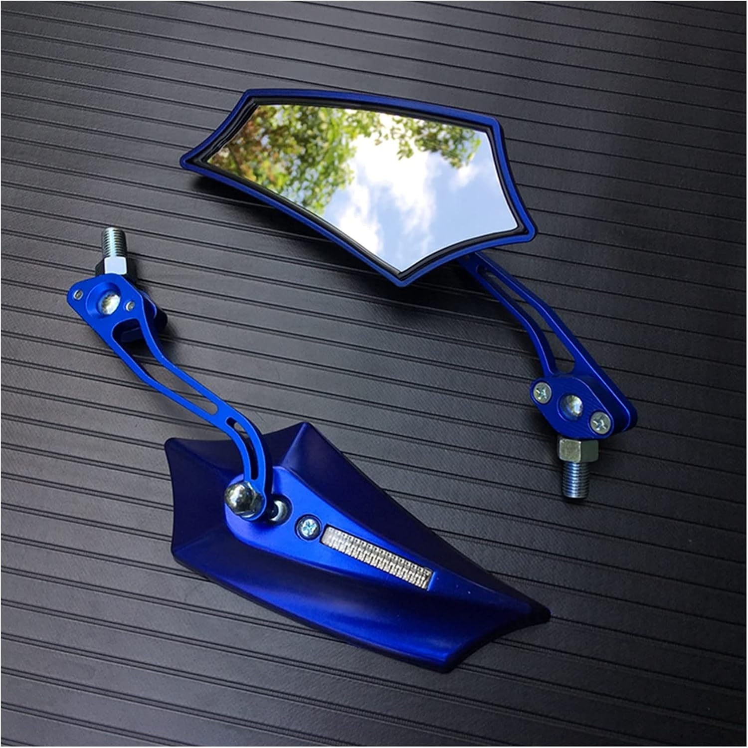 Amazon.com: EGEIRA Mirrors Parts Motorcycle Rearview Mirror 8mm 10mm ...