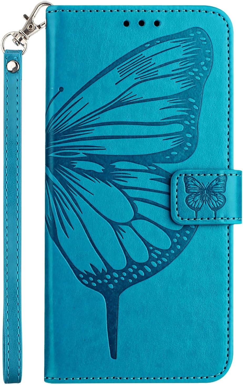 Amazon.com: Faux Leather Flip Cover Case for Samsung Galaxy A15 5G/A15 ...