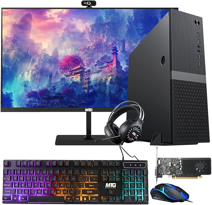Amazon.com: TechMagnet Gaming Desktop PC, Intel Core i5 8th Gen, Heera, GT 1030 Graphics, 16GB ...