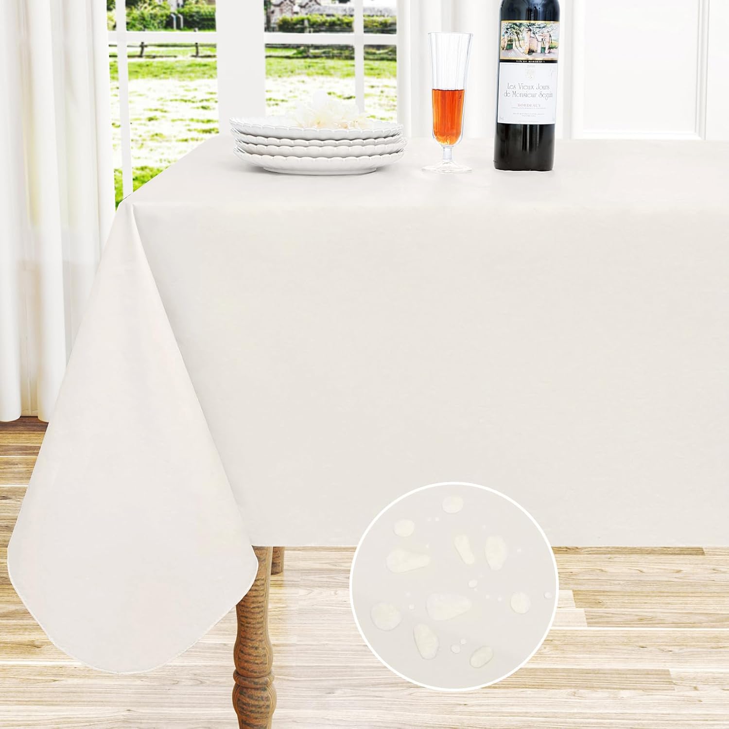 Amazon.com: homing Rectangle Vinyl Tablecloth, 100% Waterproof ...