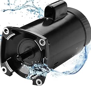 Amazon.com: Fexhull B2854 Pool Pump Motor Fit for Sta-Rite Max-E-Glas ...