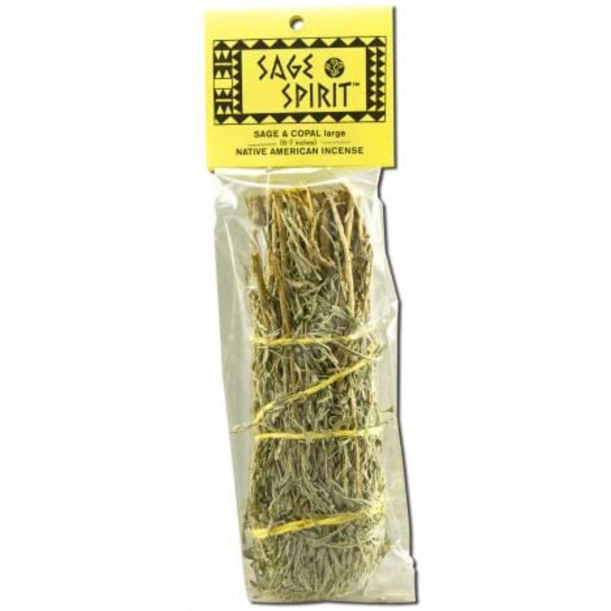 Amazon.com: SAGE SPIRIT Sage Copal Smudge Wand 6-7, 0.02 Pound : Home ...