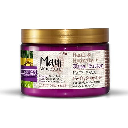 Amazon.com : Maui Moisture Curl Quench + Coconut Oil Hydrating Curl ...