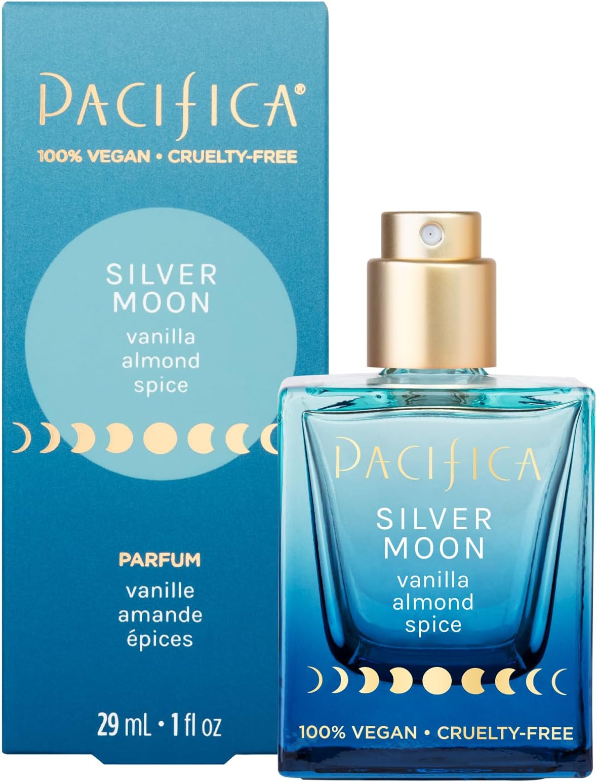 Amazon.com : Pacifica Moon Perfume - Silver Perfume Spray Women 1fl oz ...