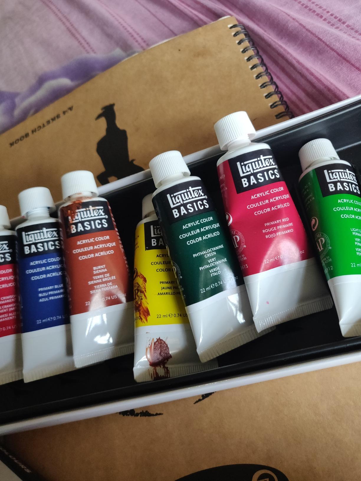 Liquitex Basics Set of 6 X 22ML : Amazon.in: Home & Kitchen