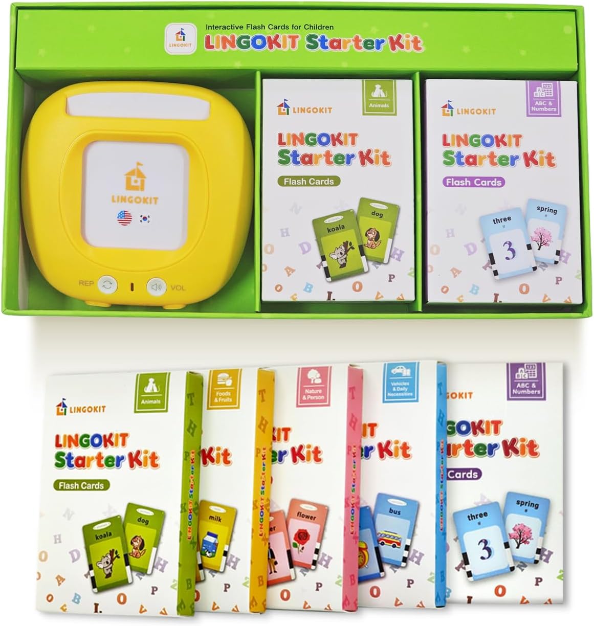 Premium Korean-English Bilingual Talking Flashcards Philippines | Ubuy