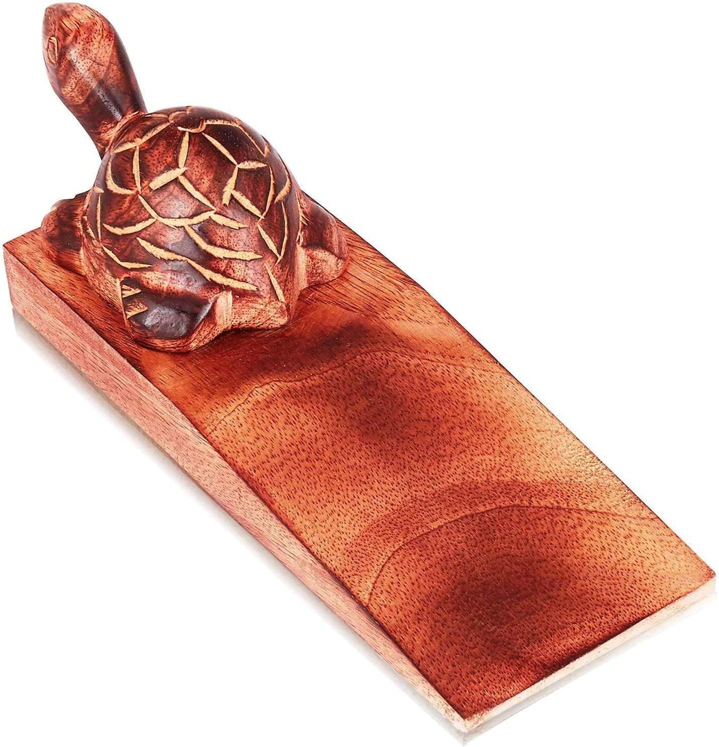 Amazon.com: SUNDERSHALA Home Wooden Door Stopper Holder Wedge Jammer ...