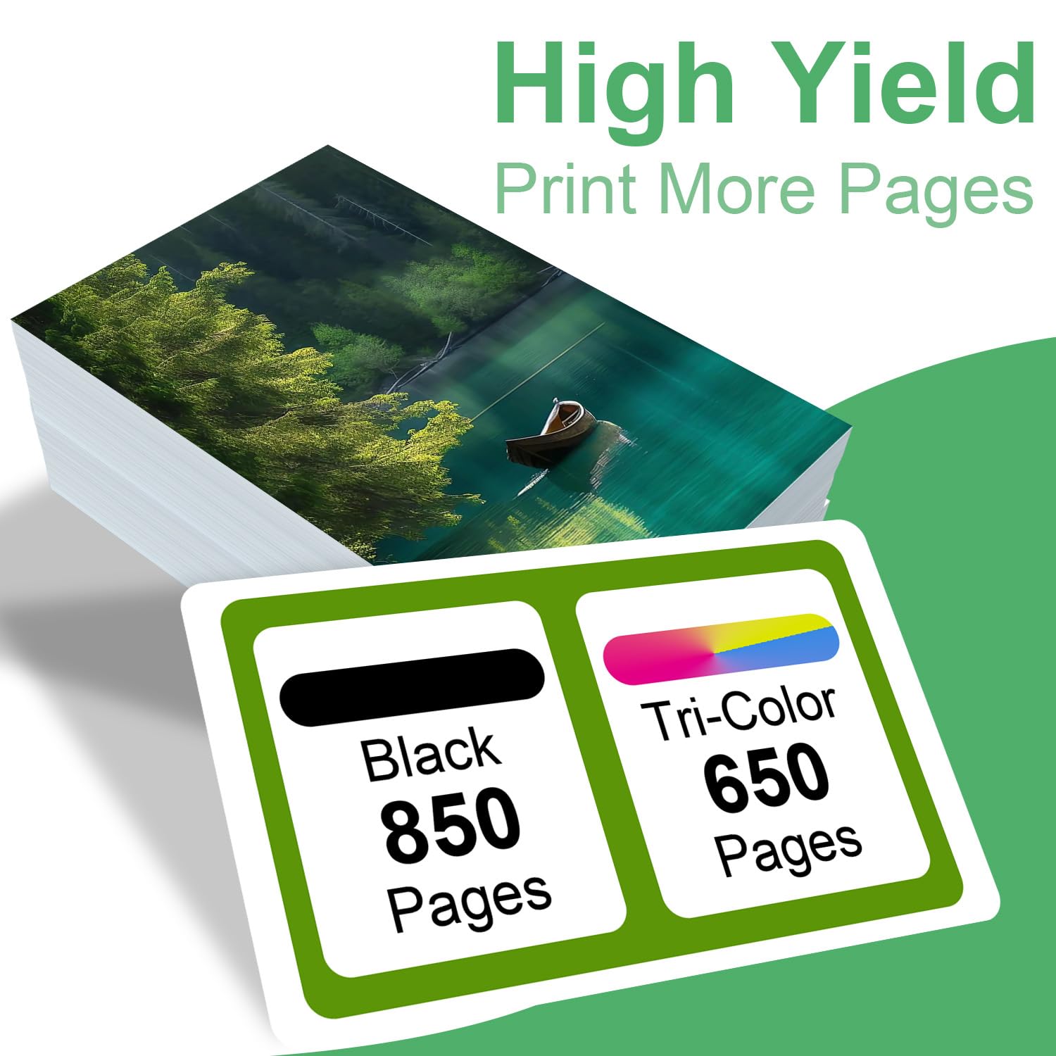 Snapklik.com : XXL 67 Ink Cartridges Black And Color Combo Pack ...