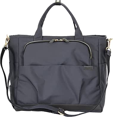 Amazon | トートバッグ レディース 手提げ ママバッグ flatte flatte レディースバッグ バギーフック 撥水ナイロン 2way 丈夫 機能的 大人 かわいい オシャレ 多 ...