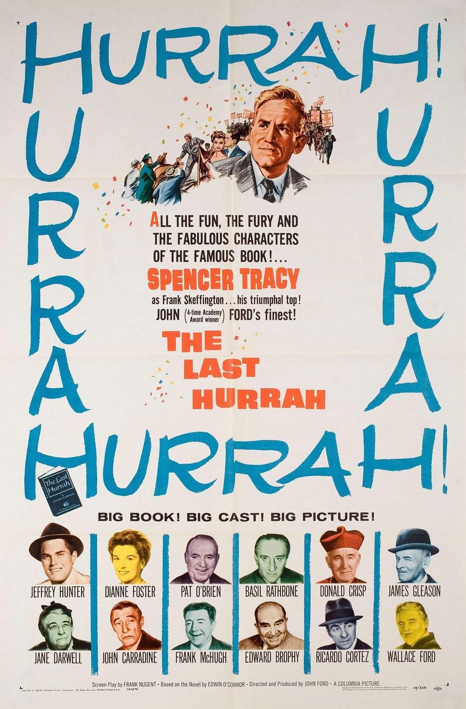 The Last Hurrah 1958 U.S. One Sheet Poster at Amazon's Entertainment ...