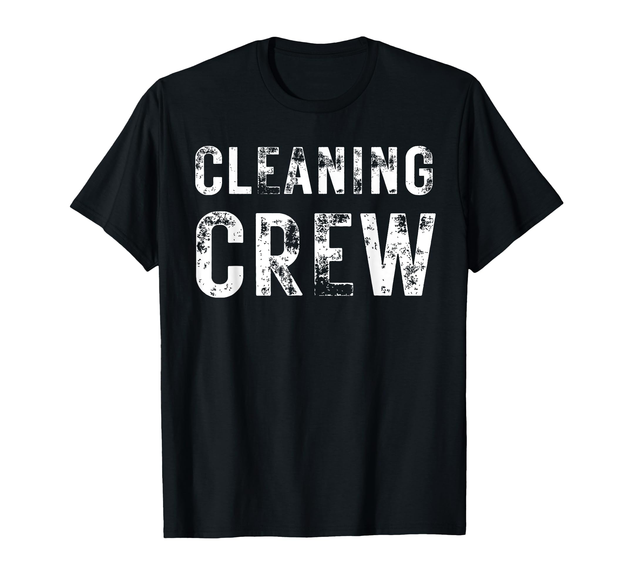 Amazon.com: CLEANING CREW Matching Cleaners Housekeeper T-Shirt ...