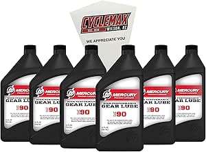 Amazon.com: Cyclemax Six Pack compatible with Mercury SAE 90 High ...