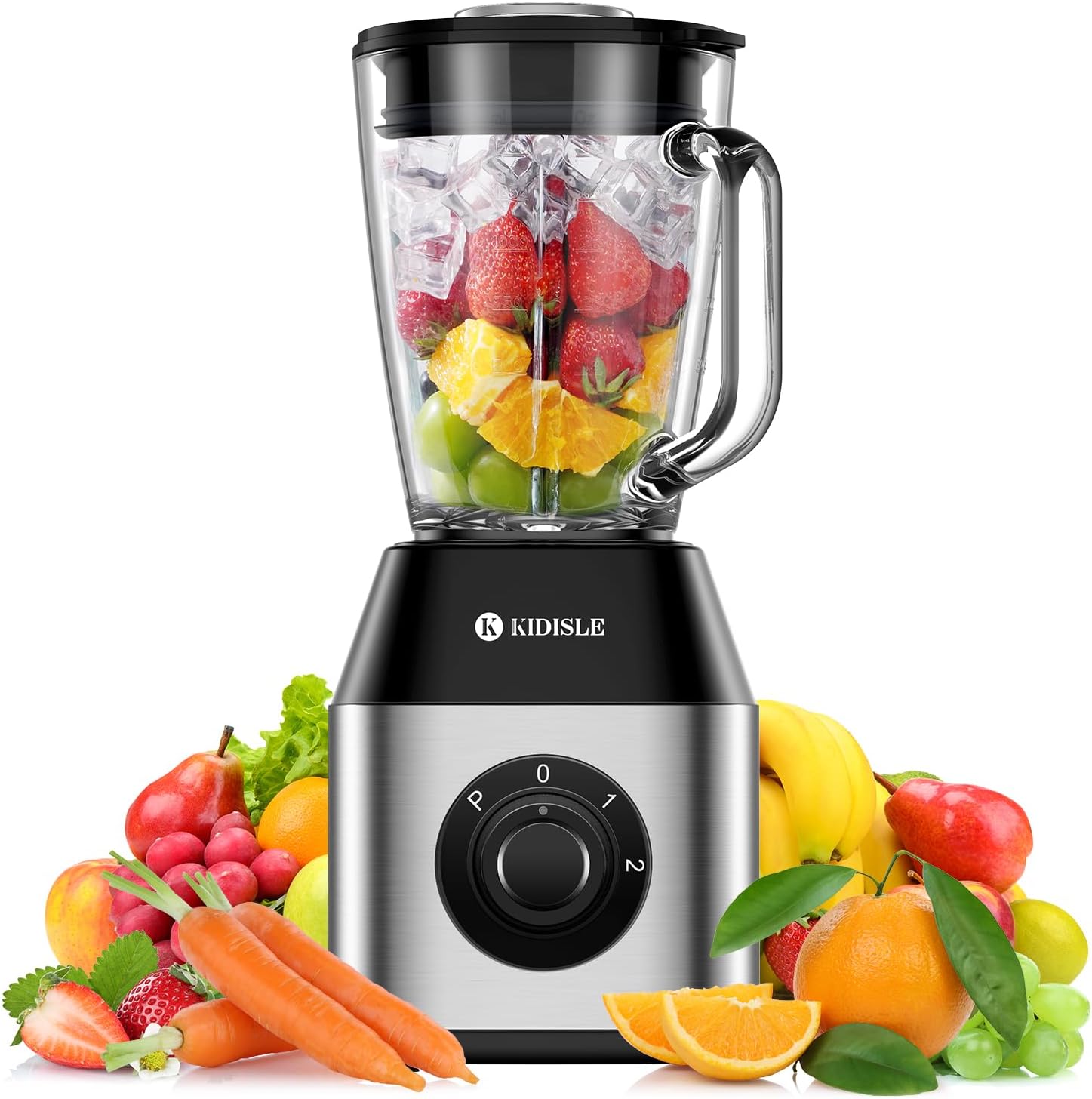 Amazon.com: BLACK+DECKER PowerCrush Digital Blender with Quiet ...