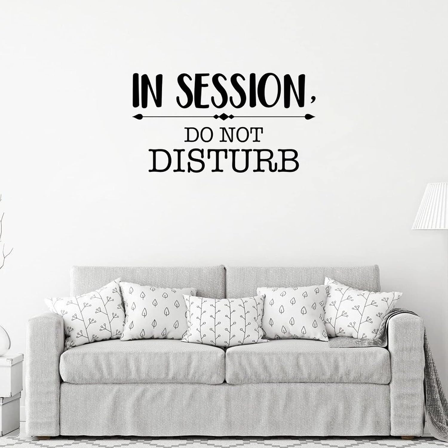 Amazon.com: Love Quote Vinyl Wall Decals in Session Do Not Disturb Peel ...