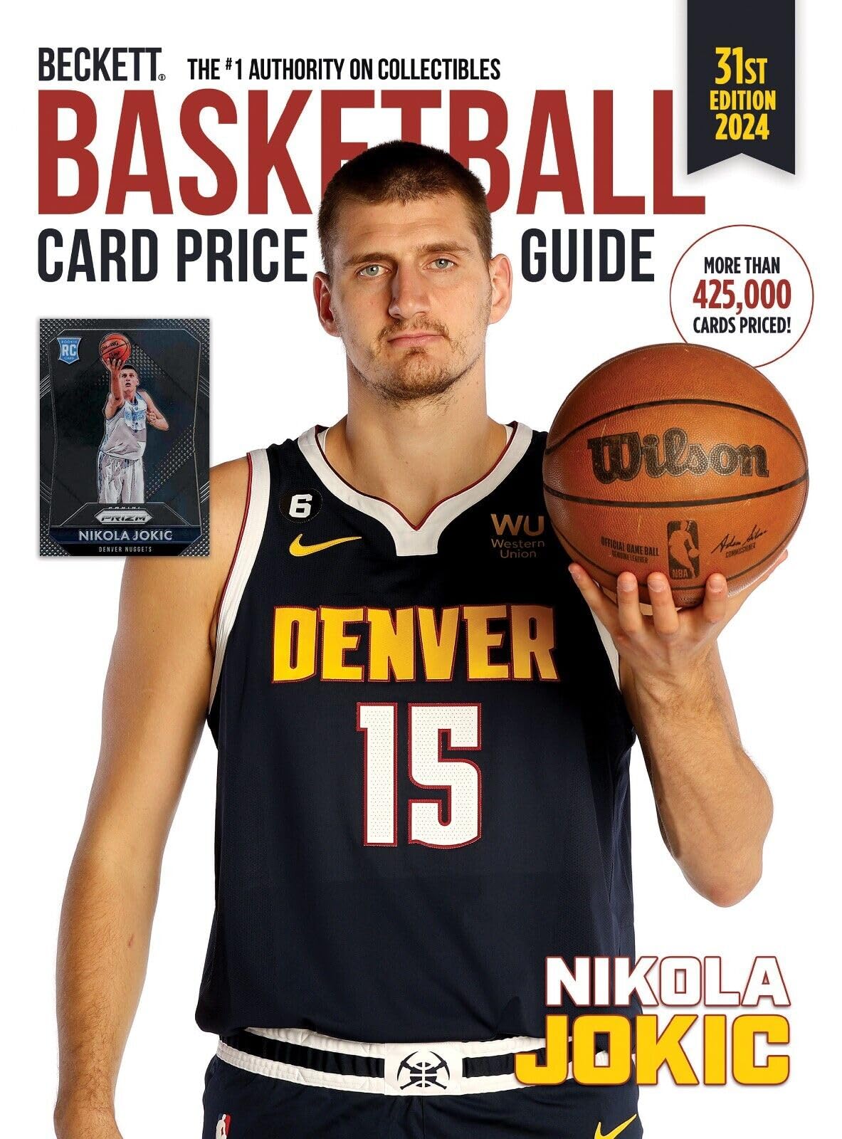 Beckett Basketball Card Annual Price Guide Magazine 31st Edition 2024 ...
