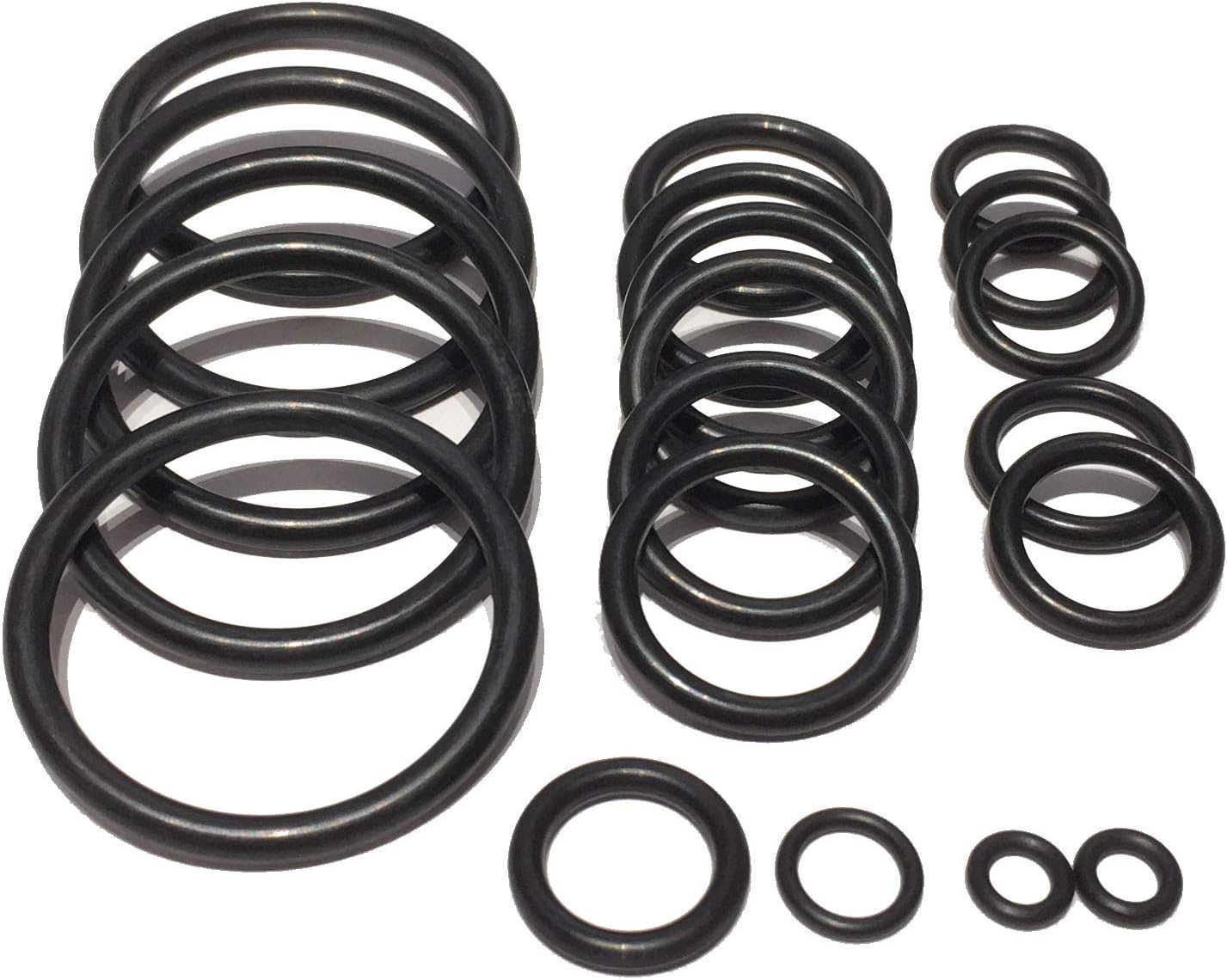 Amazon.com: Cooling system radiator hoses O ring set kit For BMW E83 X3 ...