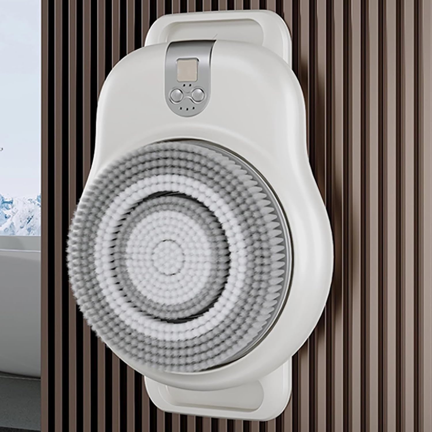 Amazon.com : Electric Back Bath Brush, Shower Back Scrubber Wall ...