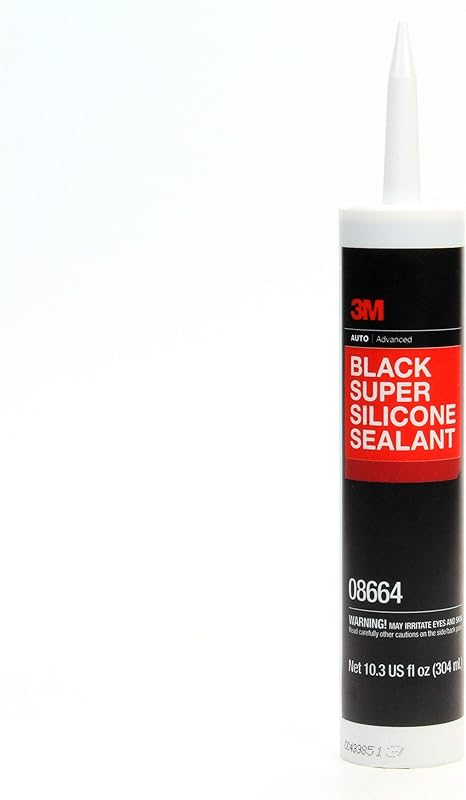 3M Black Super Silicone Seal, 08664, 1/10 Gallon Cartridge : Amazon.ca ...
