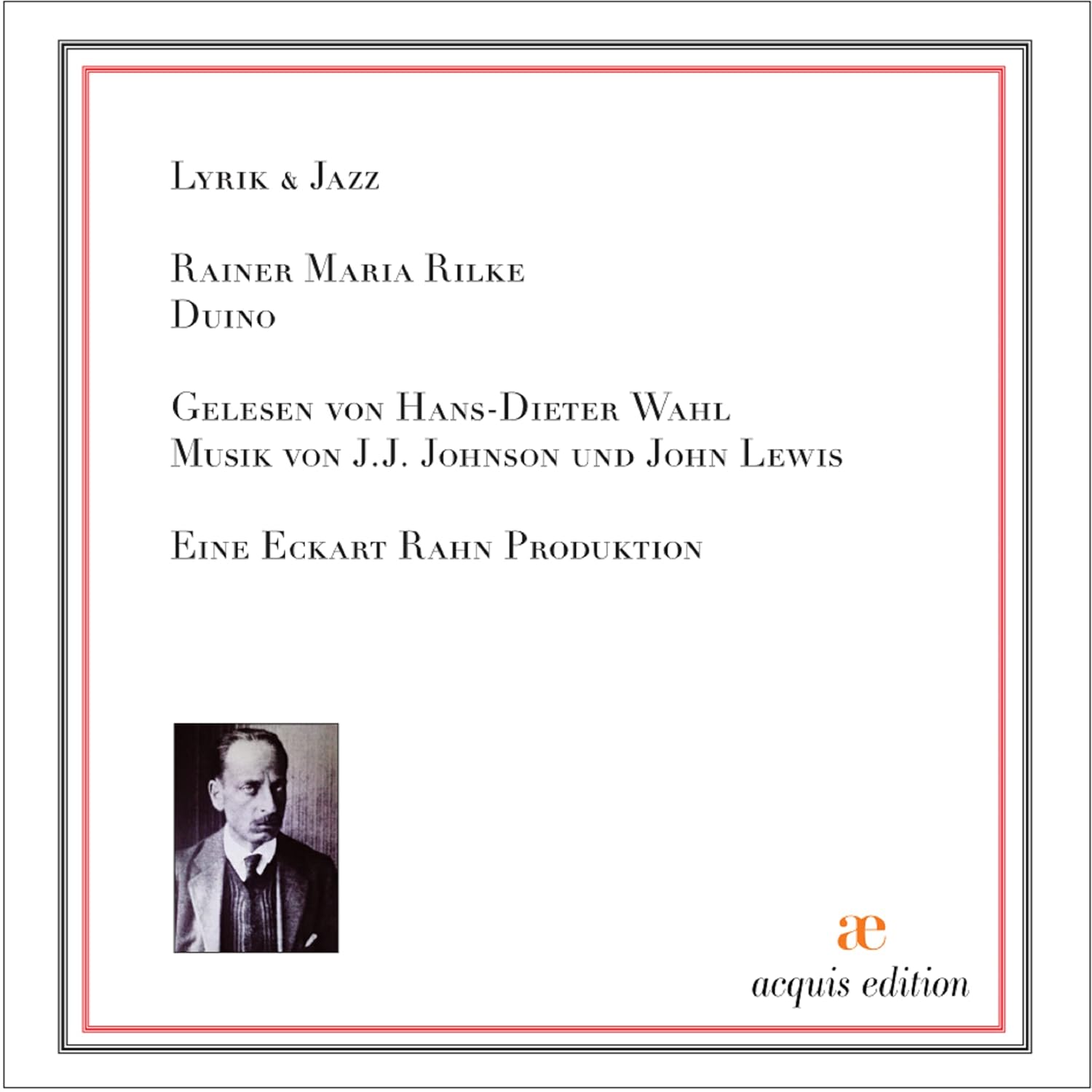 Hans-Dieter Wahl, John Lewis, J.J. Johnson, Produktion: Eckart Rahn ...