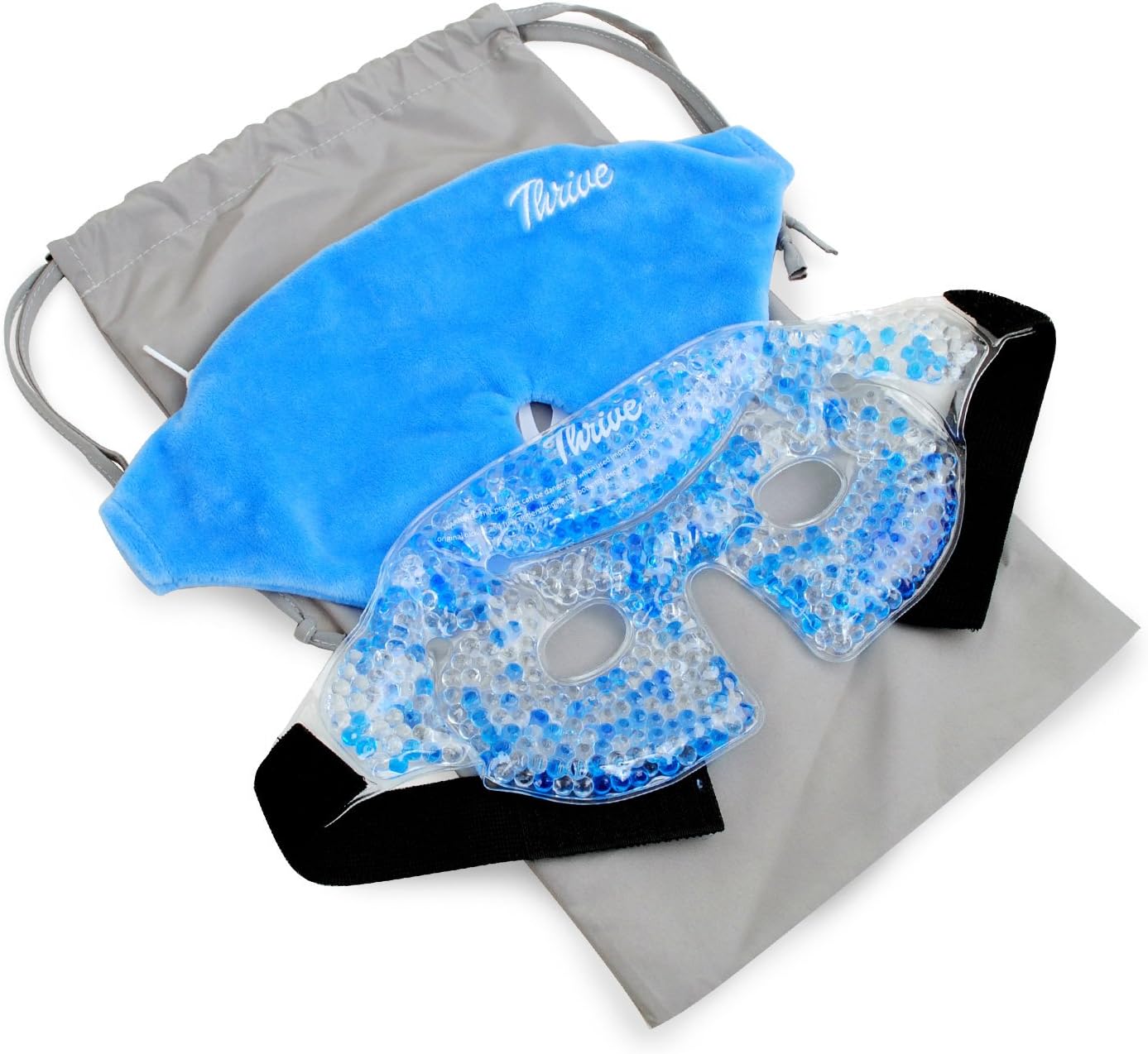 Amazon.com: Thrive Hot & Cold Eye Mask - FSA HSA Approved Reusable Gel ...