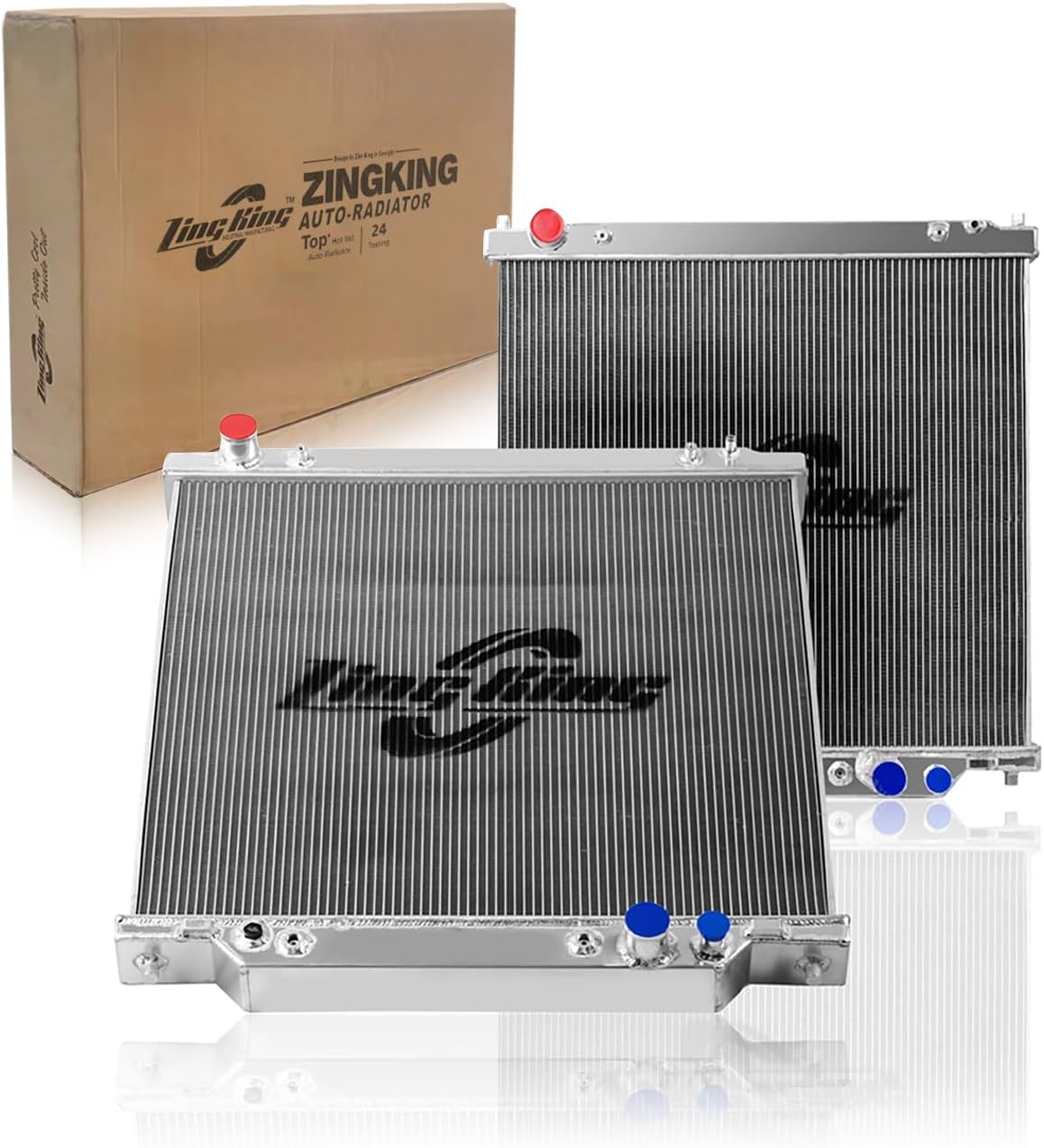 Amazon.com: ZING KING DPI2741 All Aluminum Radiator Compatible with ...