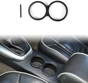 Amazon.com: Car Water Cup Holder Frame Trim Cover Compatible with ...