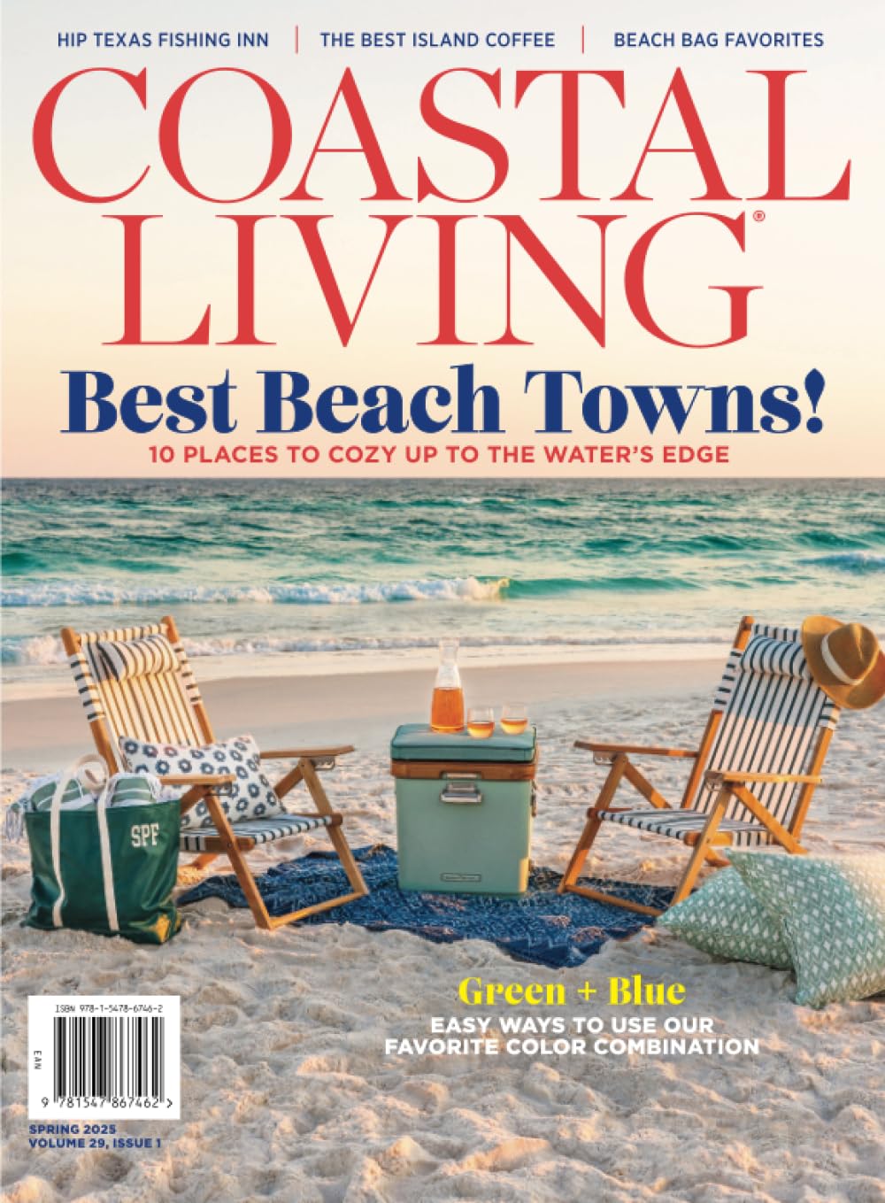 Coastal Living Spring 2025: The Editors of Coastal Living ...