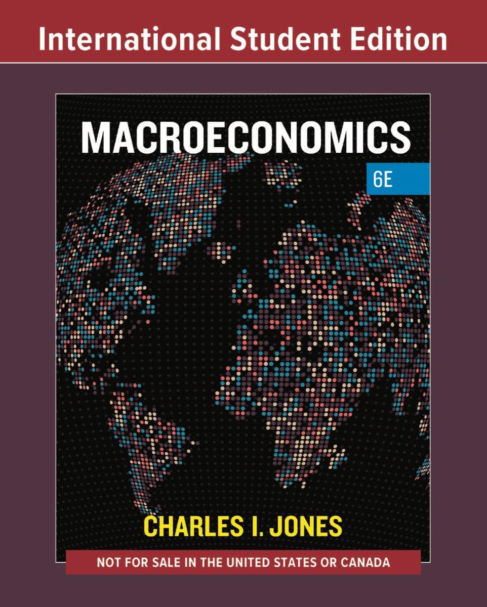 Macroeconomics: International Student Edition: Amazon.co.uk: Jones ...