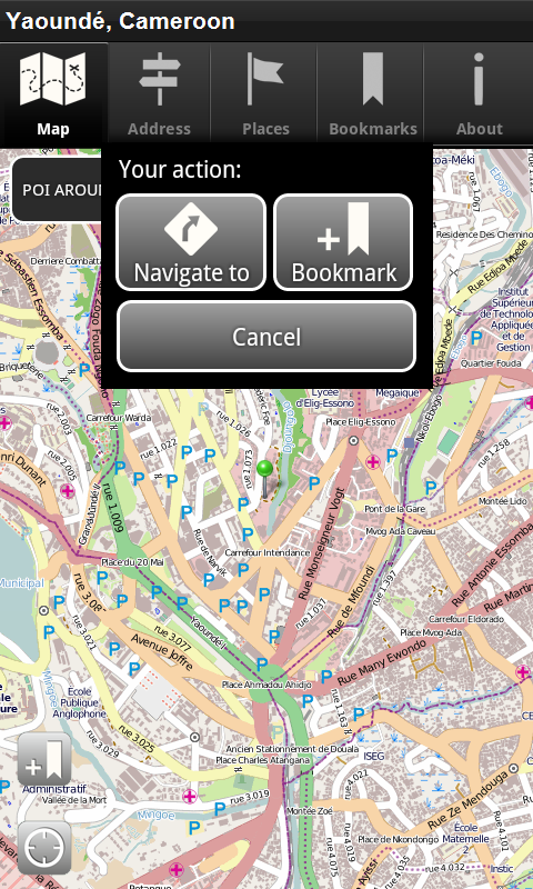 Offline Map Yaoundé, Cameroon - CNM:Amazon.com:Appstore for Android