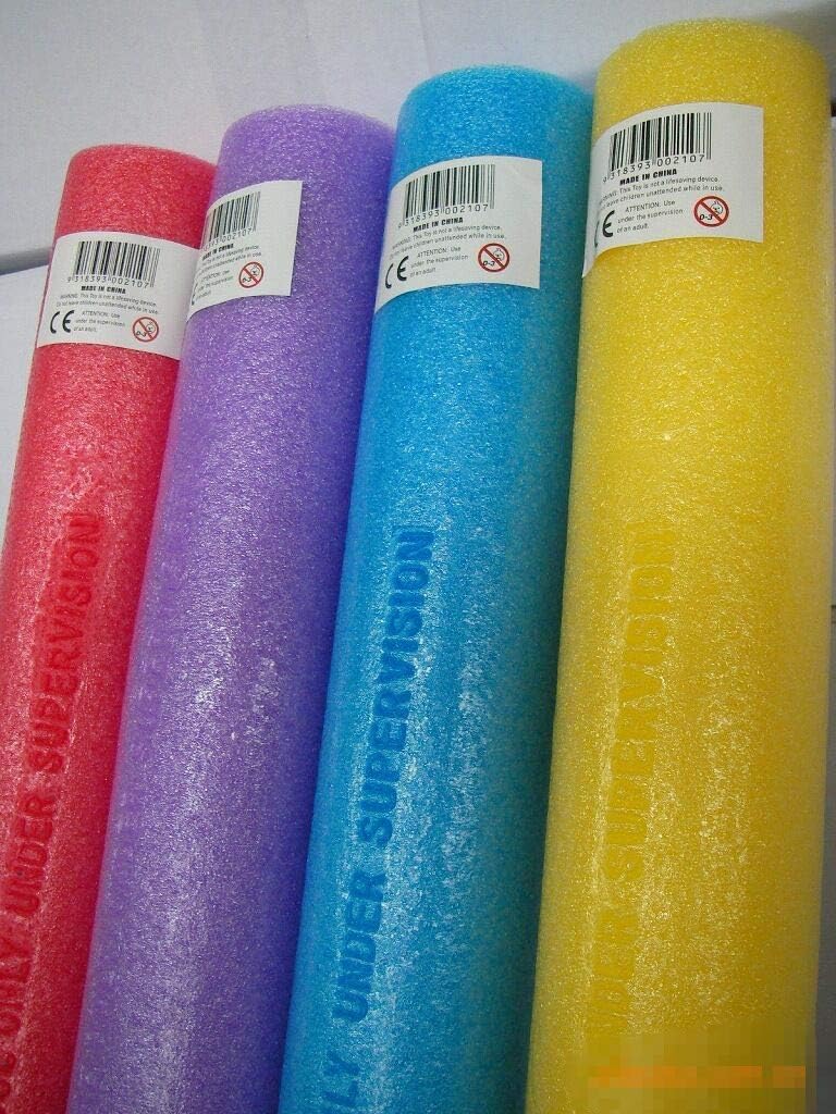 Amazon.com: Davidamy's gift Big Pool Noodles Swimming Pool Aid Fill ...