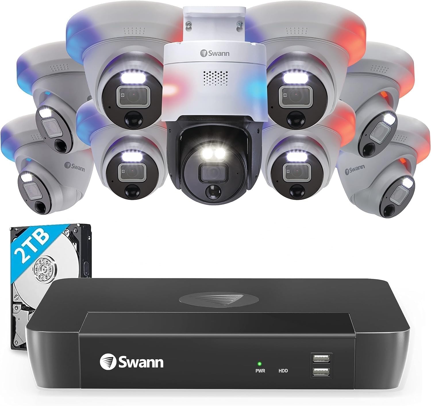 Amazon.com : SWANN Pro 4K Ultra HD, 16 Channel Security Camera System ...
