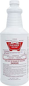 Lucasol One Step Disinfectant, 1 Quart (32 Ounce), All Purpose Cleaner ...