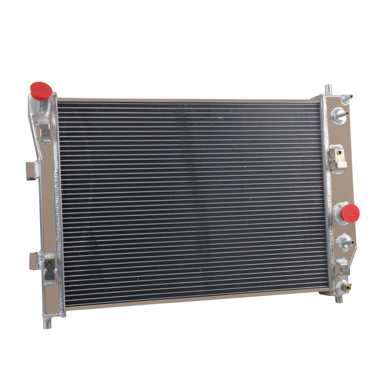 Amazon.com: ALLOYWORKS 4 Row Aluminum Radiator For 2005-2013 Chevy ...