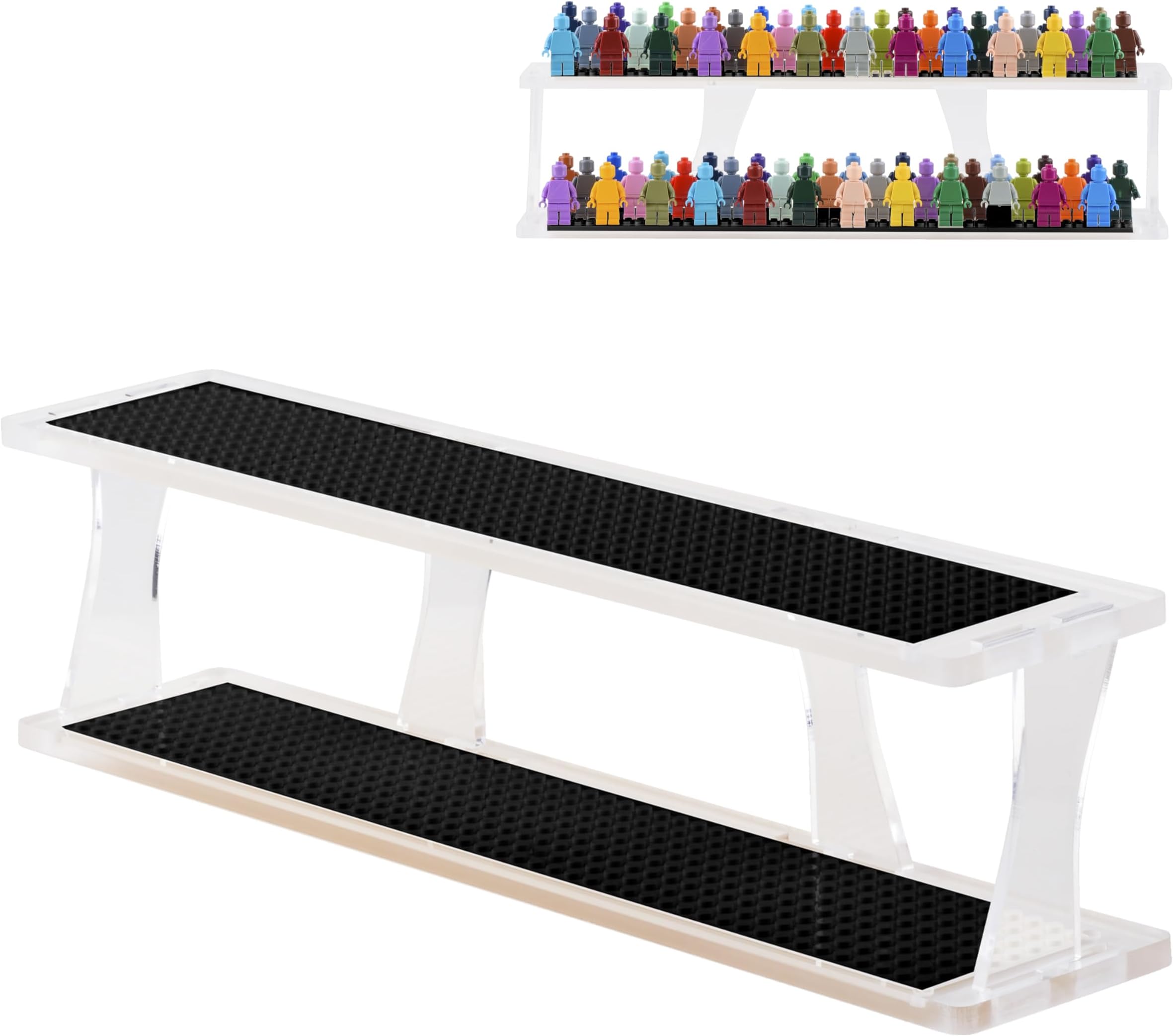 Amazon.com: 4-Pack Minifigure Display Case, Holds Up To 96 Figures ...