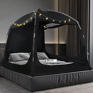 Amazon.com: Bed Tent Twin Full Queen King Size Canopy Tent for Kids and ...