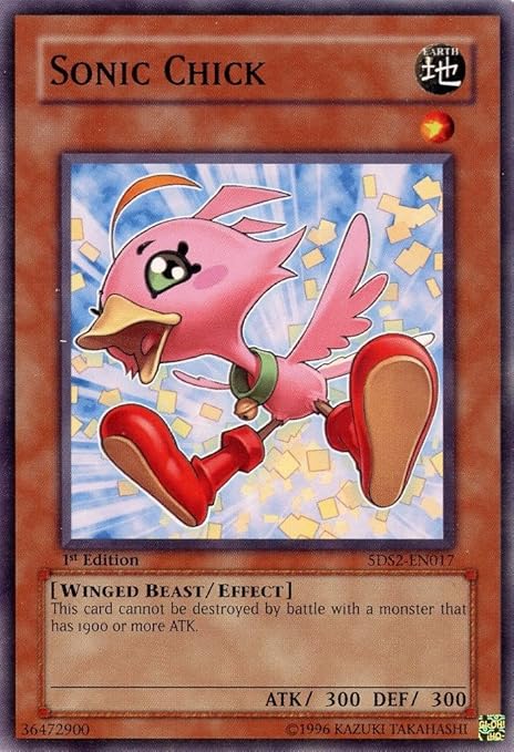 Amazon.com: Yu-Gi-Oh! - Sonic Chick (5DS2-EN017) - 5Ds Starter Deck ...