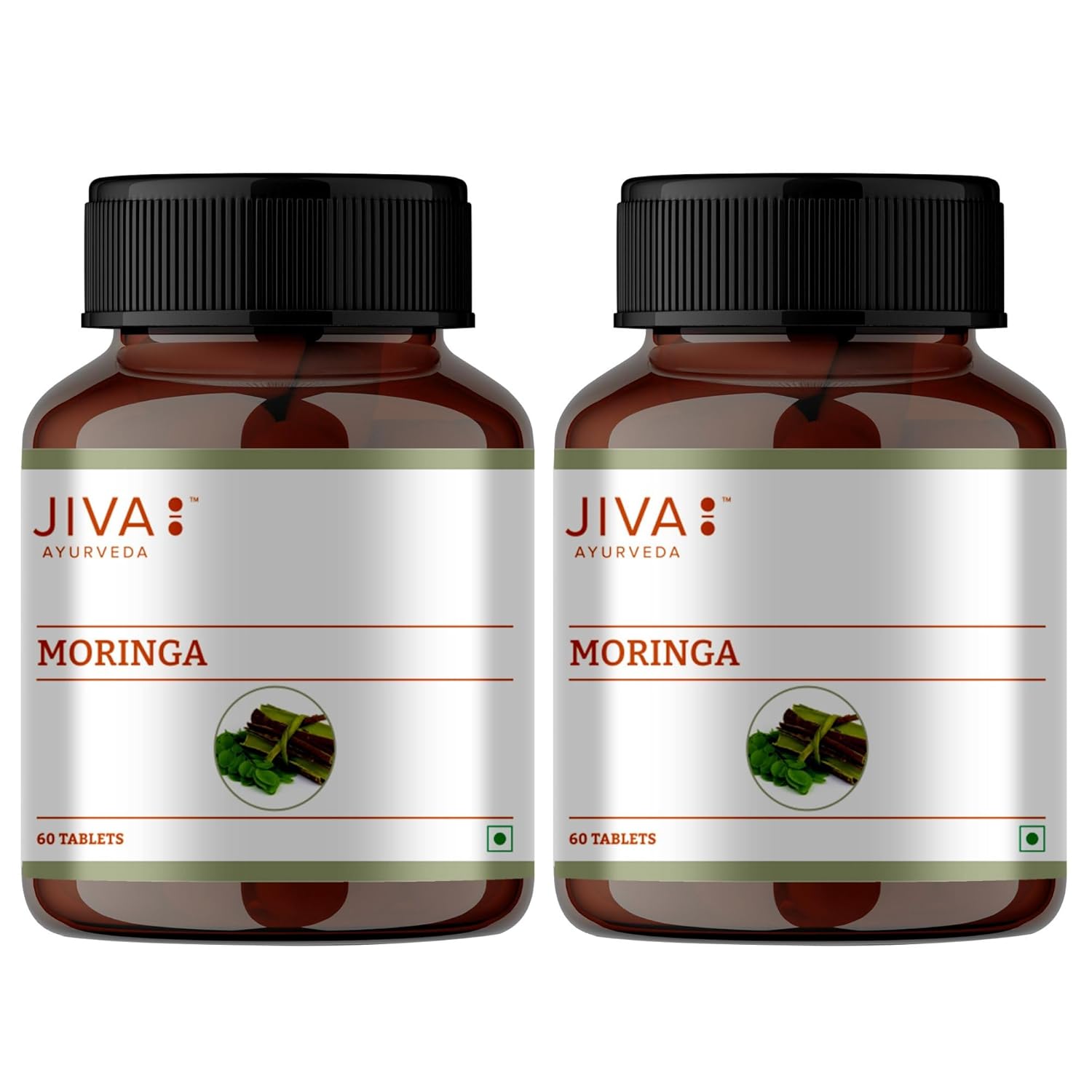Jiva Moringa Tablets | Boosts Immunity, Energy & Digestion | 100% ...