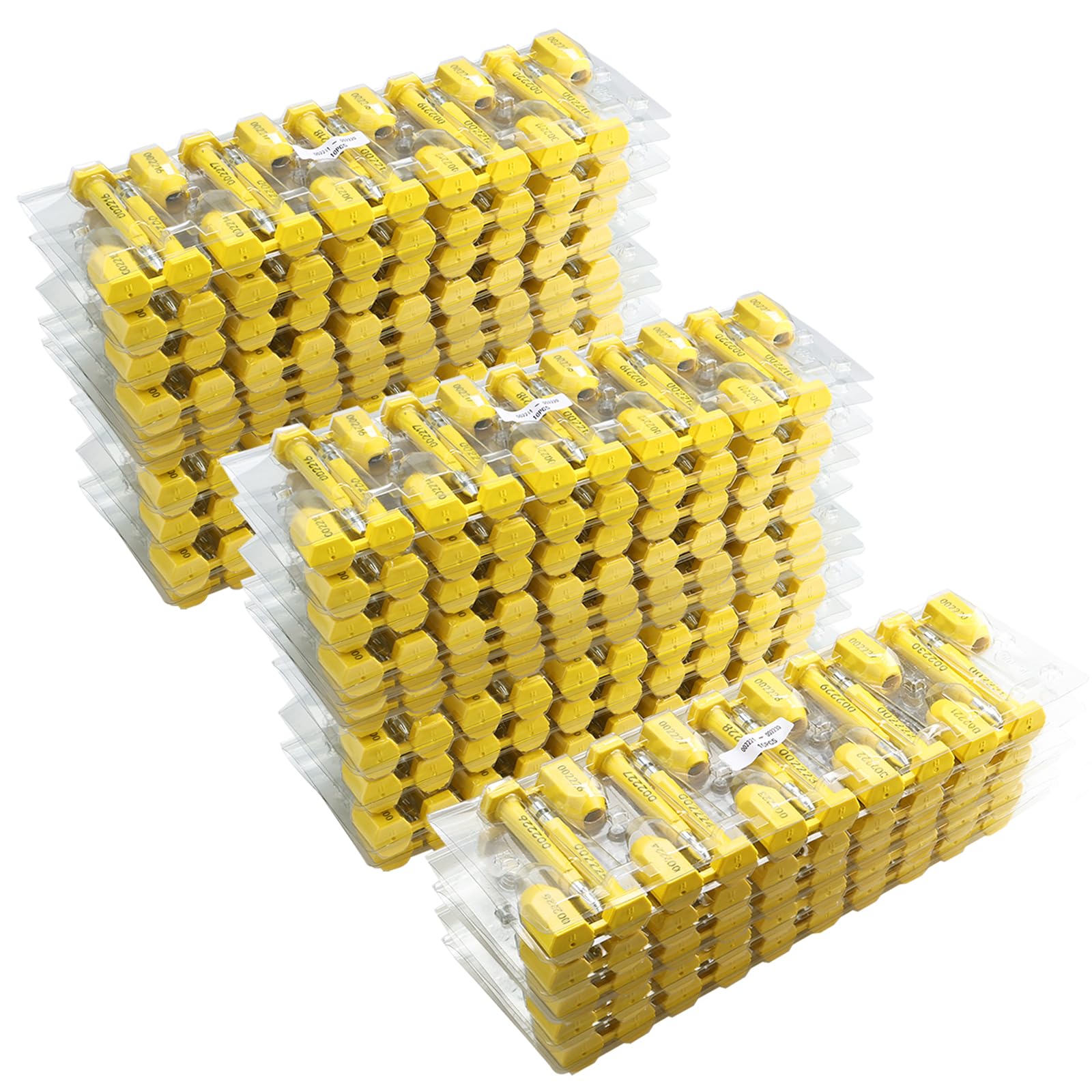 One Time Use Cargo Trailer Seals 250pcs Bolt Seals For Shipping ...
