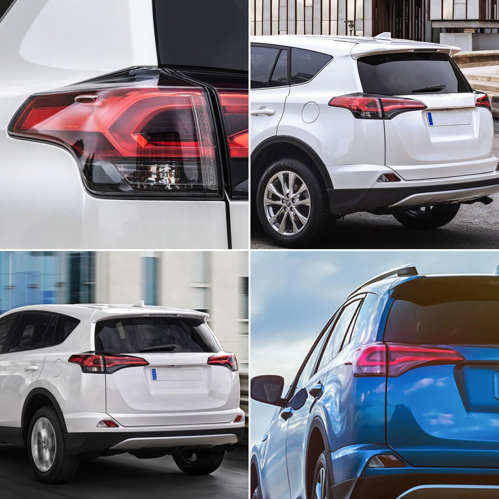 Snapklik.com : Left Outer Tail Light For Toyota RAV4 2016-2018 Driver ...
