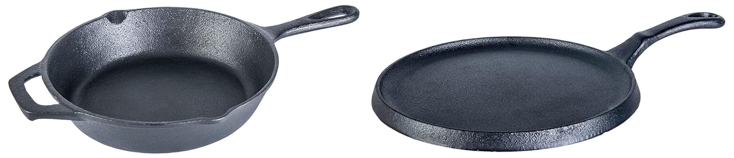 Buy Wonderchef Forza Pre-Seasoned Cast-Iron Dosa Tawa Pan Forza Cast ...