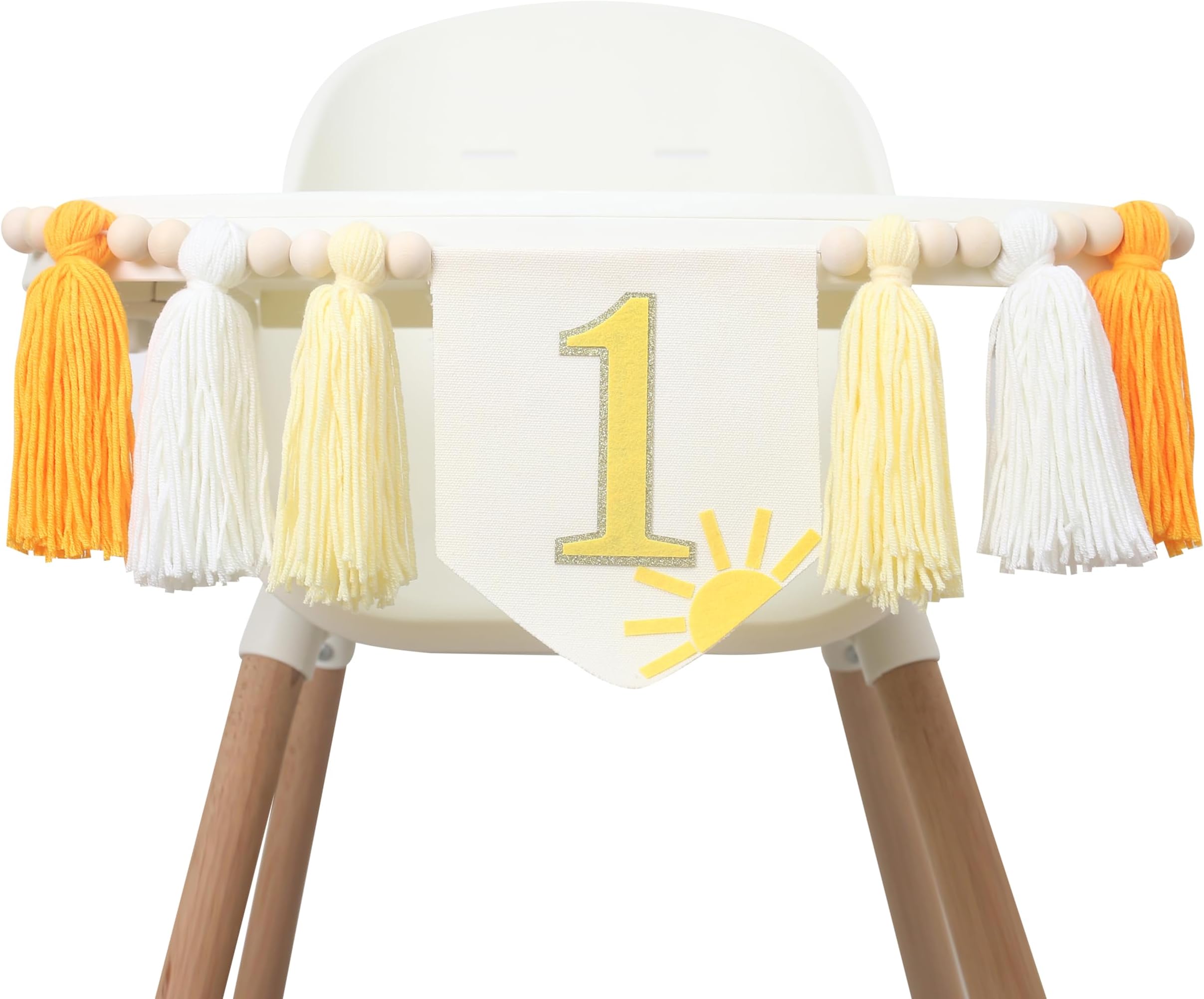 Amazon.com: Sun One 1st Birthday Decorations - You Are My Sunshine High ...