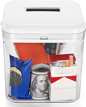 Amazon.com: Timed Lock Box, Phone Lock Box with Timer, Rechargeable ...