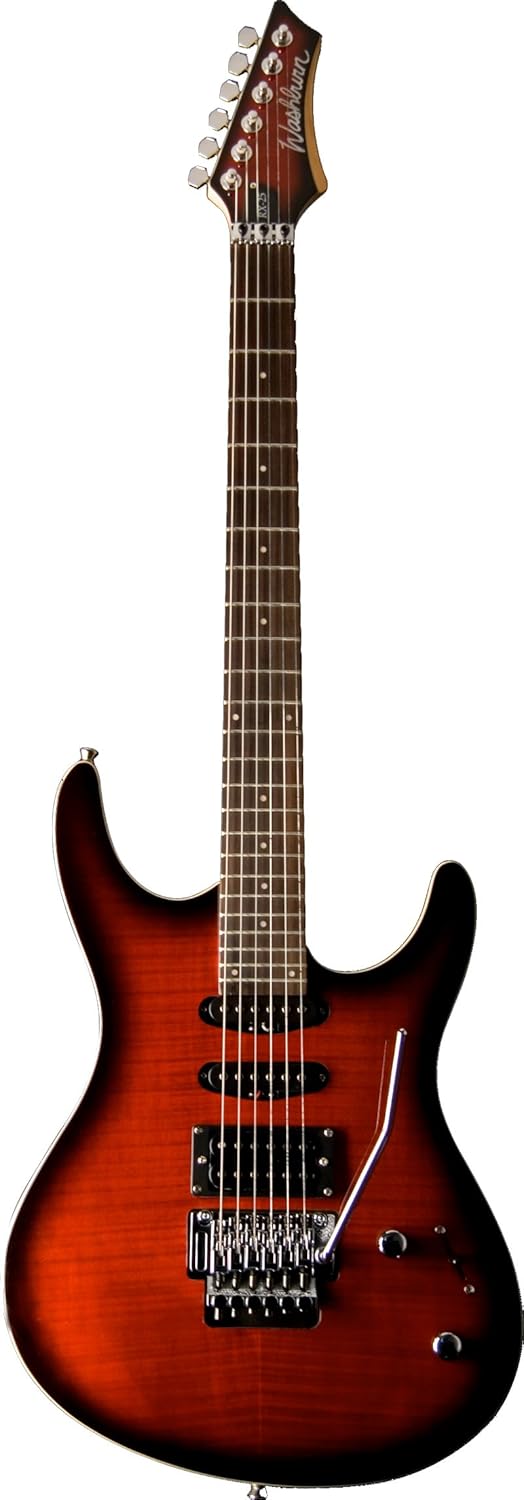 Amazon.com: Washburn RX Series RX25FWSB Electric Guitar : Musical ...