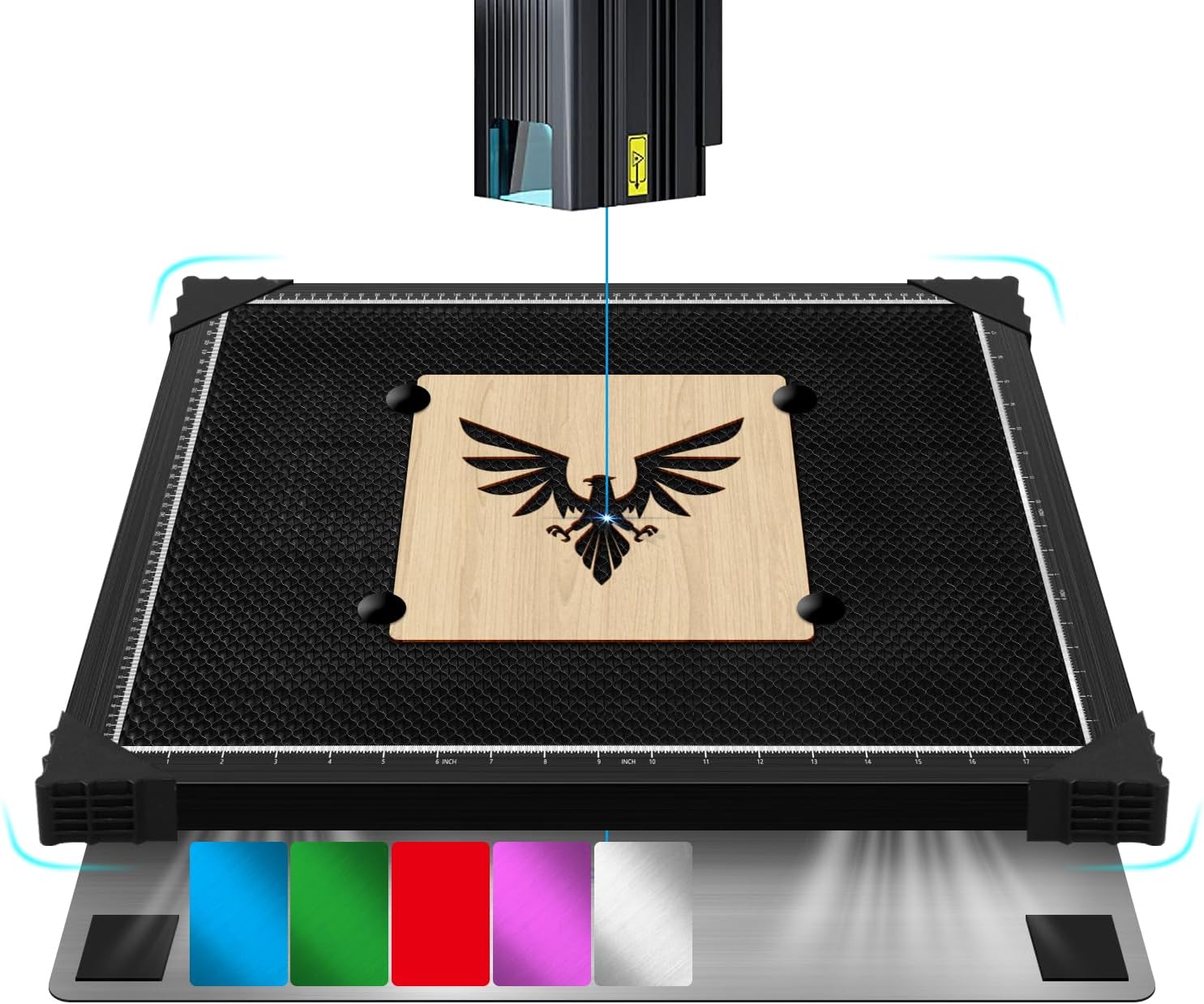 Amazon.com: Honeycomb Working Table, 500X500x22mm Honeycomb Laser Bed ...