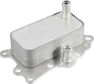 Amazon.com: X AUTOHAUX Car Engine Oil Cooler Housing with Gasket Sensor ...