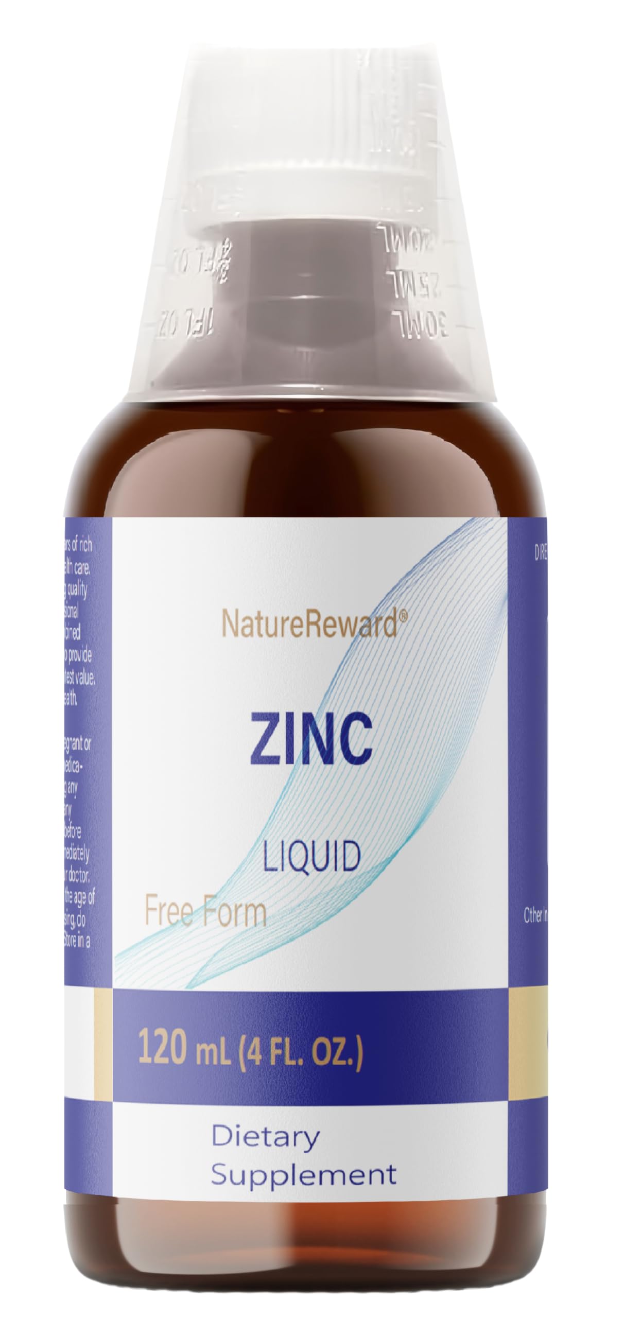 Amazon.com: NatureReward Organic Liquid Zinc, 60 Servings – Alcohol ...